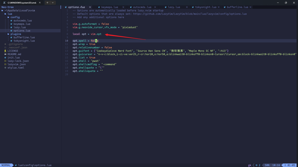 Lazyvim 从零开始配置 - Linuxword Global