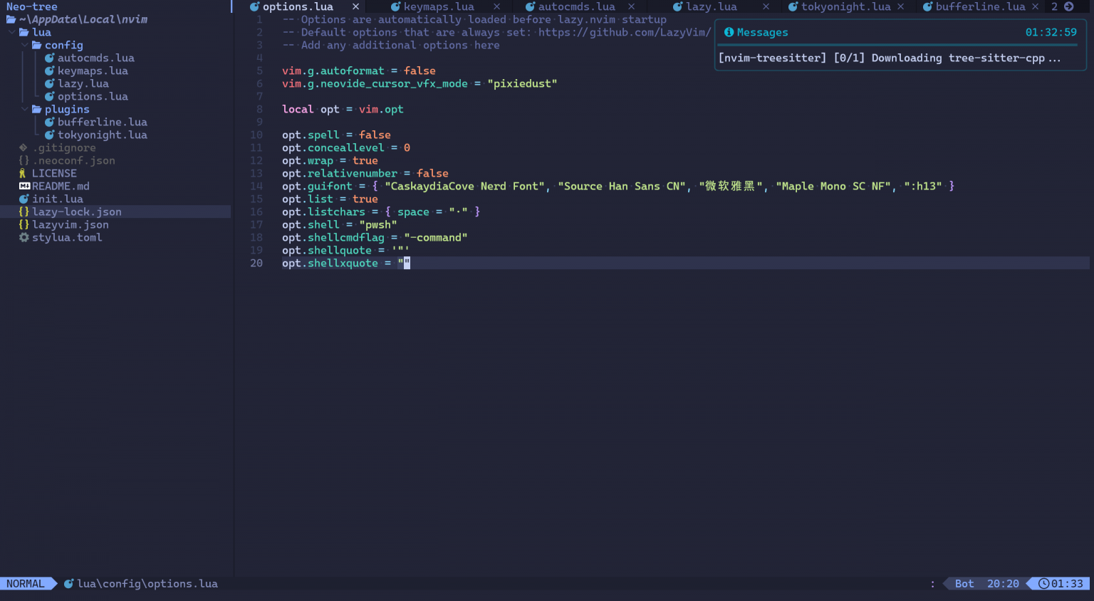 Lazyvim 从零开始配置 - Linuxword Global