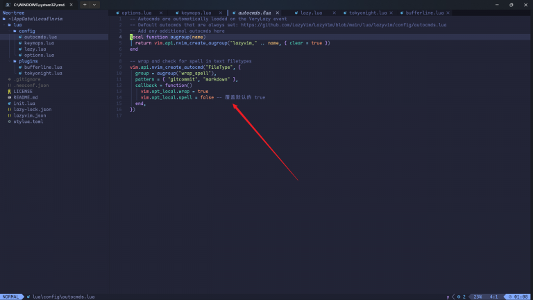 Lazyvim 从零开始配置 - Linuxword Global