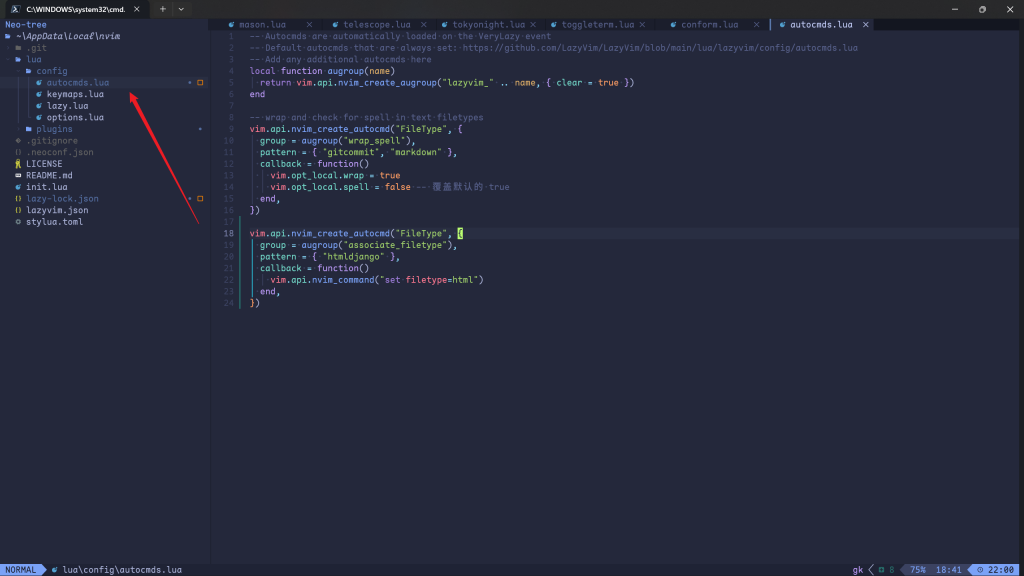 Lazyvim 从零开始配置 - Linuxword Global
